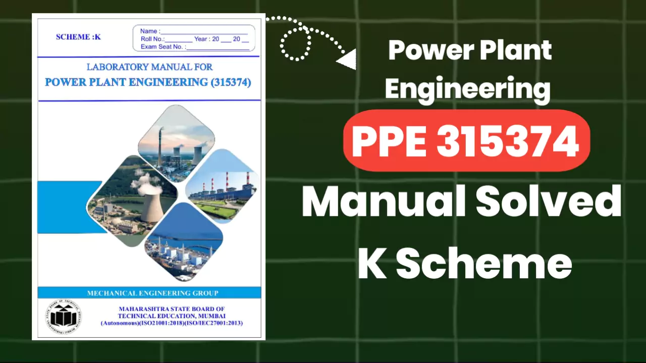 Power Plant Engineering 315374 PPE Manual Answer | ME 5K Manual ...